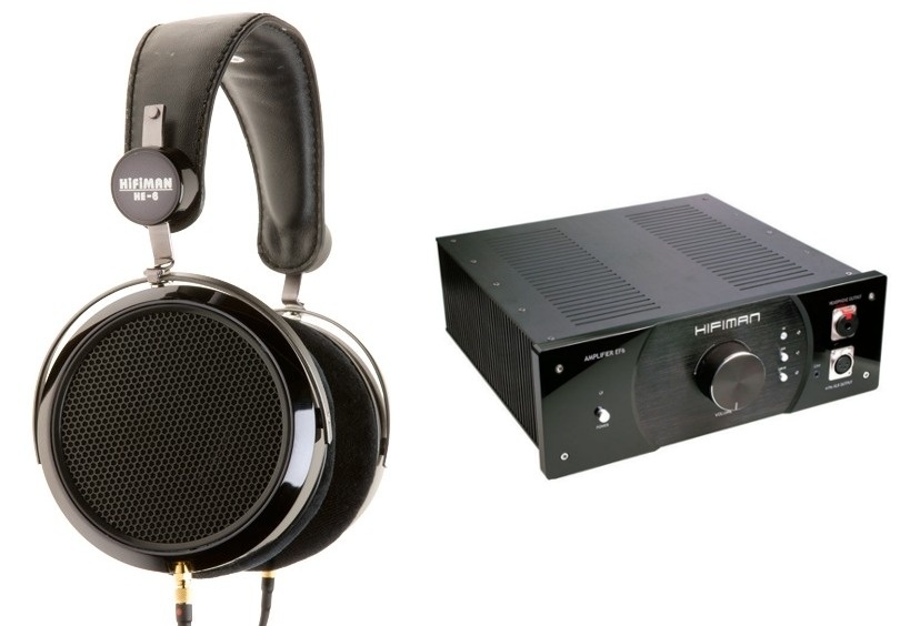 HiFiMAN HE-6 (HE6) Słuchawki przewodowe + HiFiMAN EF-6 (EF6 ...