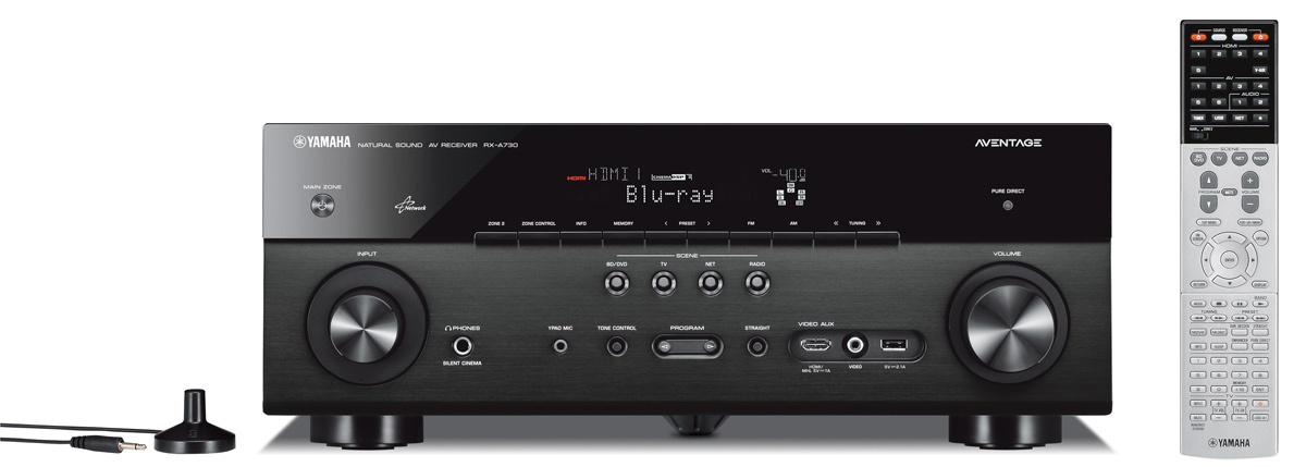 Yamaha RX-A730 (RX-A 730) Amplituner (7.2) kina domowego z HDMI 1.4a 3D ...