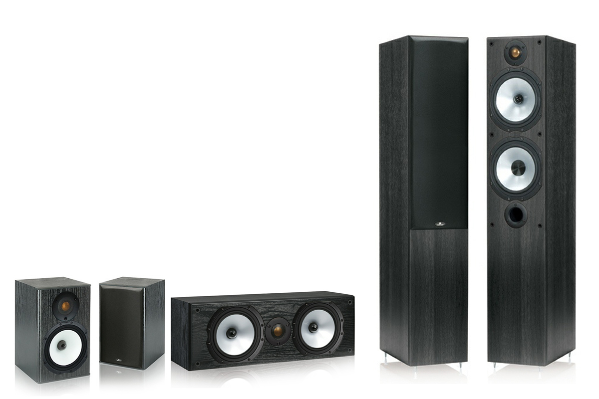 Monitor Audio MR4 + MR Center + MR1 Zestaw kolumn do kina domowego 5.0 cena