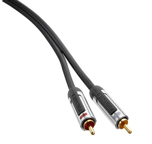 Interkonekt 2x RCA - 2xRCA PROA4201 Profigold SKY - 1m