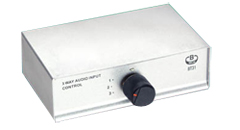 Switch (przełącznik, selektor) audio 2xRCA (3xIN-1xOUT) B-Tech BT 31 (BT31)