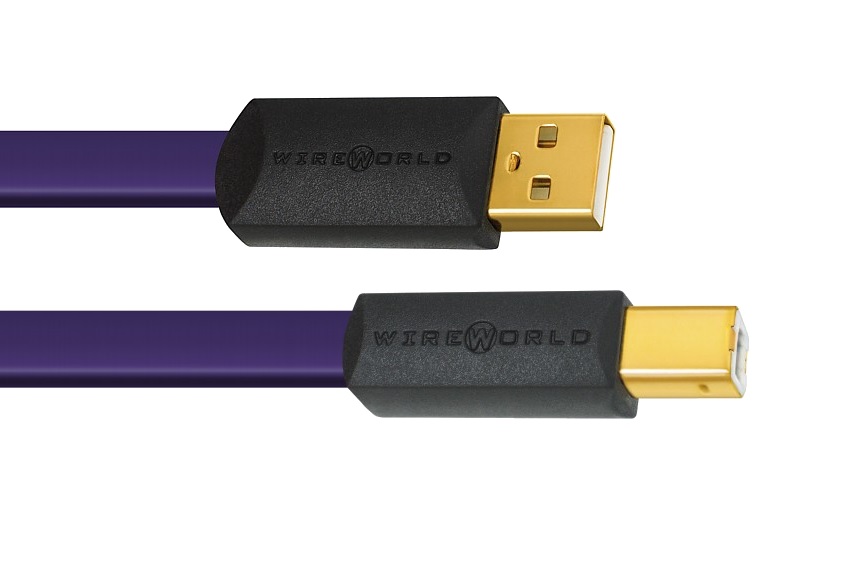 Wireworld Ultraviolet 7 Kabel USB 2.0 A-B płaski - 7m cena