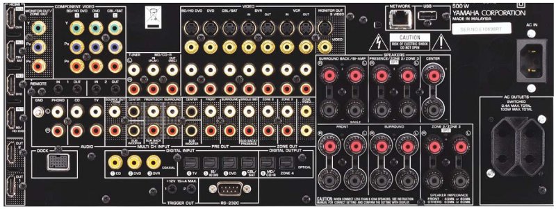 Yamaha BDP-Z7 (BDPZ7) Amplituner (7.1) kina domowego