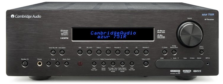 Cambridge Audio Azur 751R (751 R) amplituner wielokanałowy (7.1)