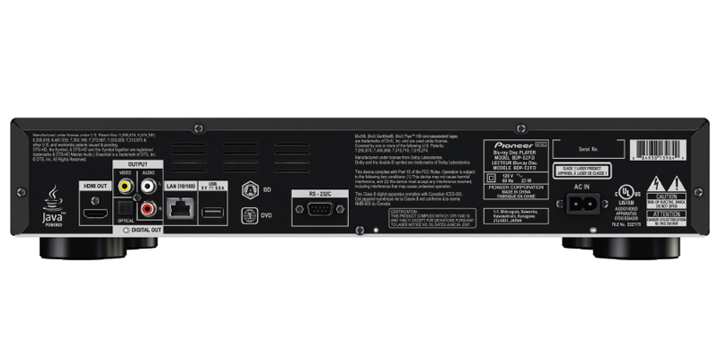 Pioneer BDP-52FD (BDP52FD) Odtwarzacz płyt Blu-ray 3D / DVD